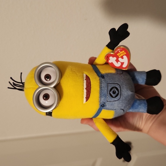 Ty | Toys | Nwt Ty Beanie Despicable Me 3 Tim The Minion 8 Plush | Poshmark